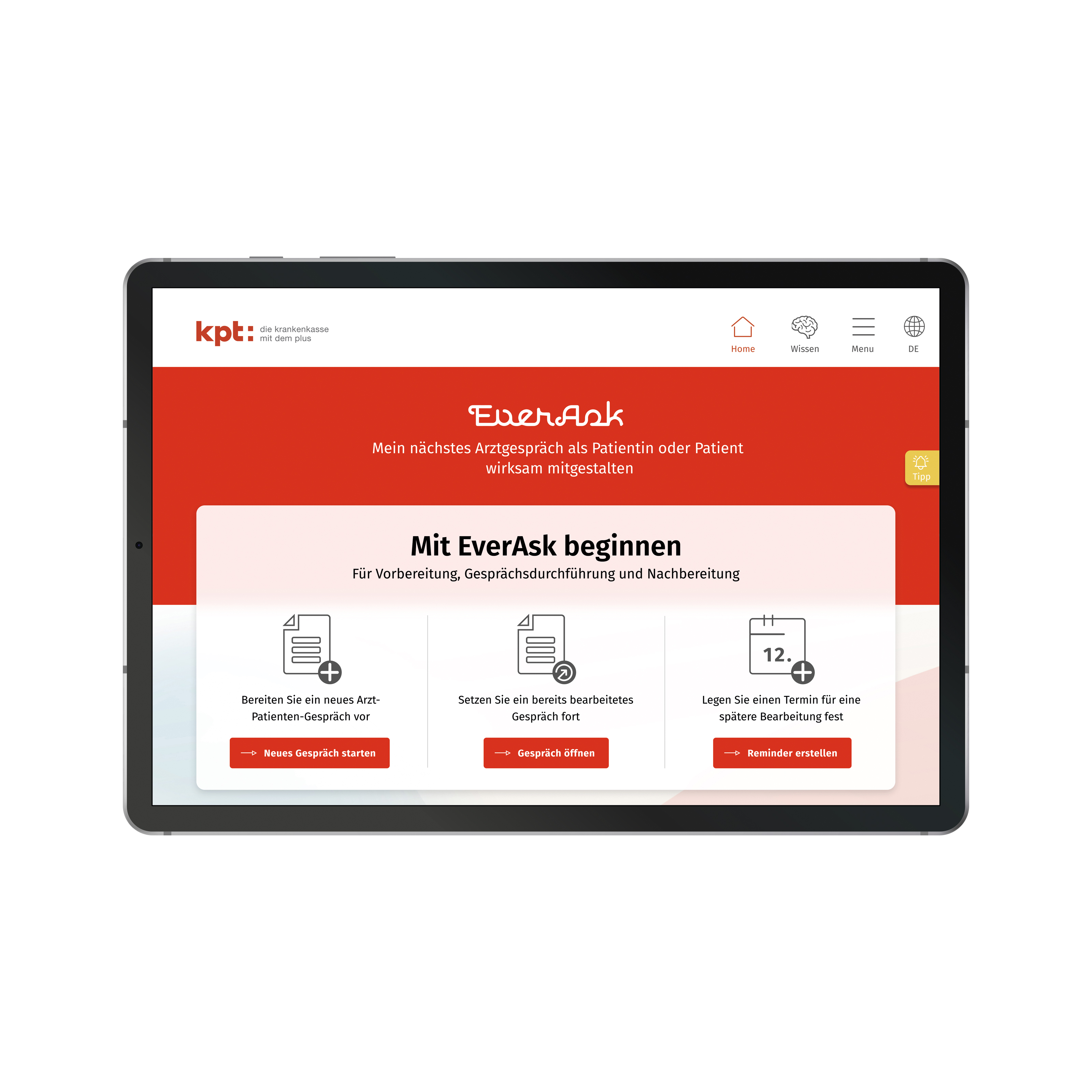 EverAsk – Preparazione ottimale per il consulto medico